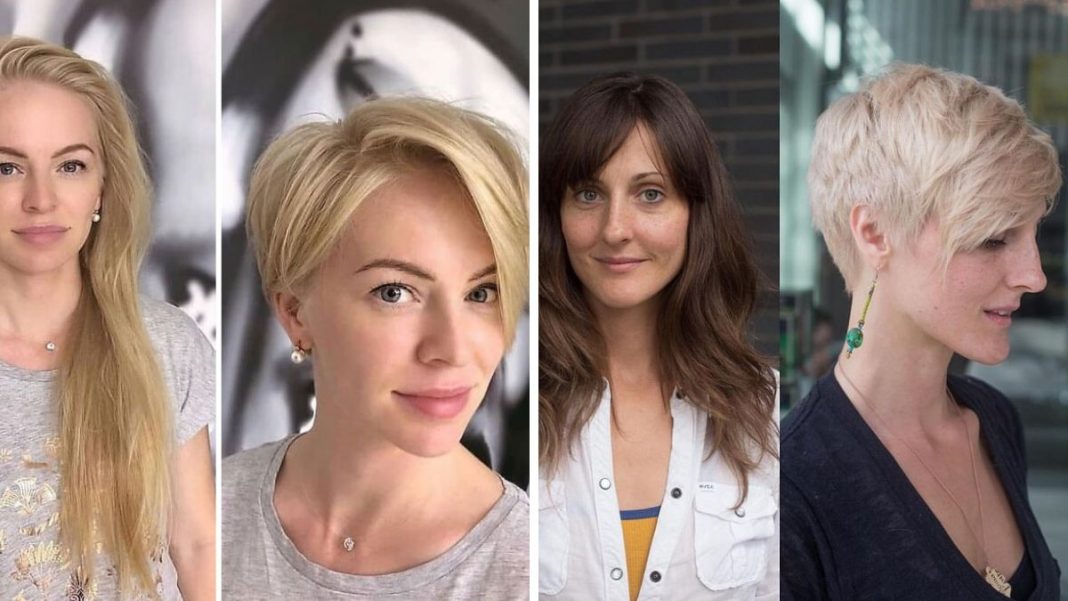 30 Pictures Proving Women Look Hotter With Short Hair Transformations