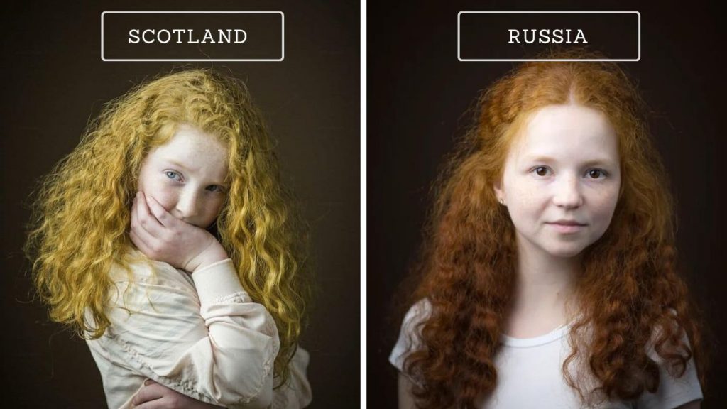 Photographer Spent 7 Years Taking Portraits of Gingers Around the World