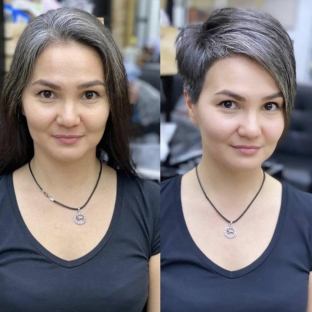 30 Pictures Proving Women Look Hotter With Short Hair Transformations